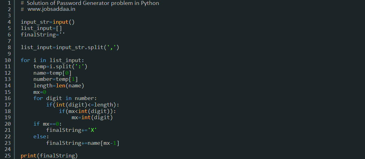 Infytq Last Year Python Coding Question Fully Solved Set 1 Jobs Addaa 0186